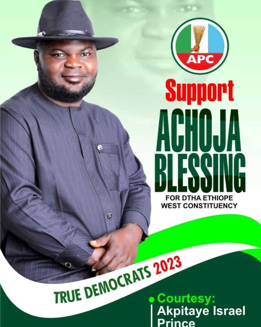 Breaking : Comrade Blessing Achoja wins APC primaries for Ethiope West ...