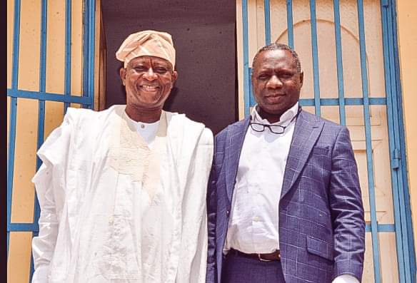 Photos : Incoming CAN President receive Gbagi in Abuja