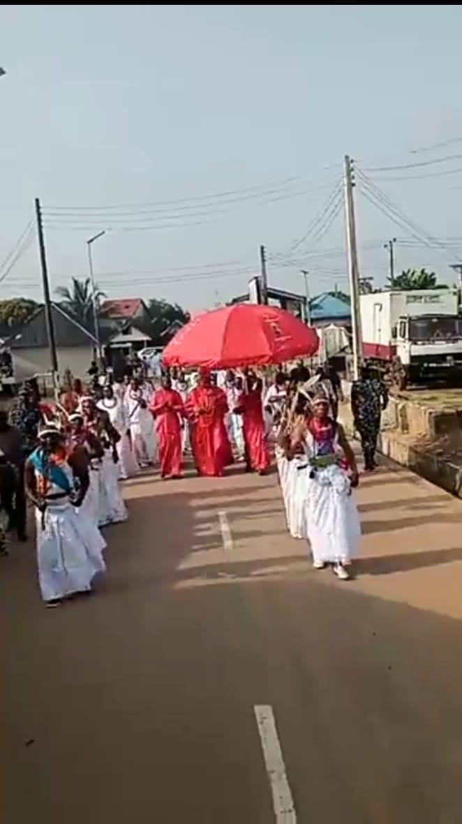 Idjerhe Monarch 2nd Coronation Anniversary : Watch traditional ...