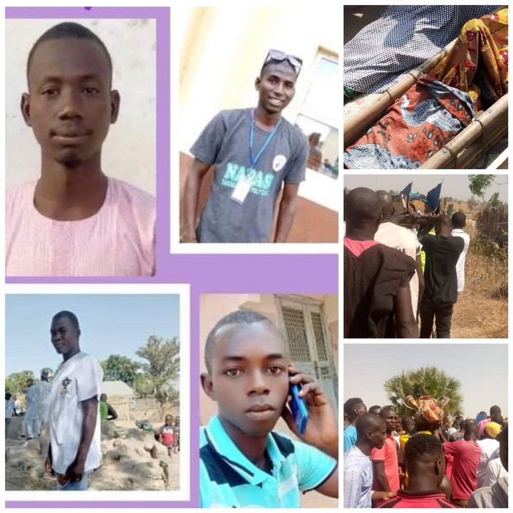 Photos From Burial Of Four Siblings Killed By Kidnappers After ...
