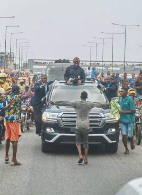 Why I Stood In Front Of Obi's Convoy At Lagos Rally - Teenager - RERO TV