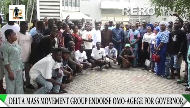 Breaking : Delta Mass Movement Group throws weight behind Omo-Agege for ...