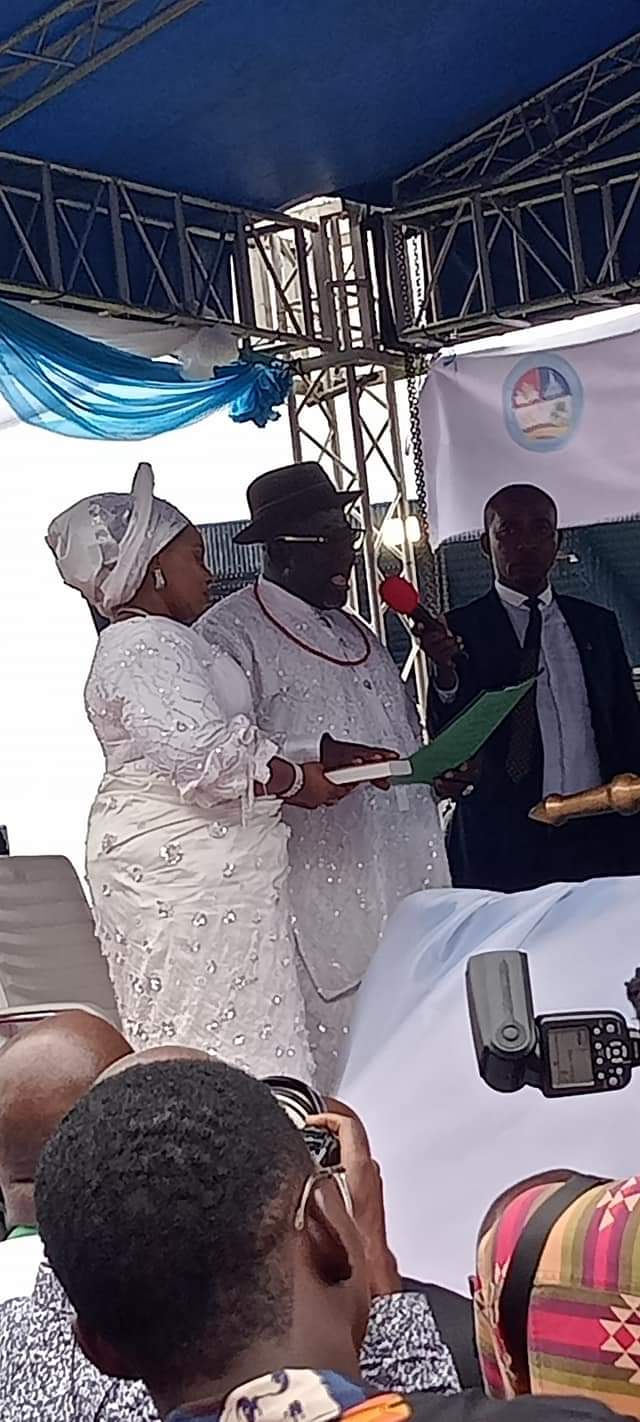 Video : Watch the moment Rt Hon Sheriff Oborevwori took oath of office ...