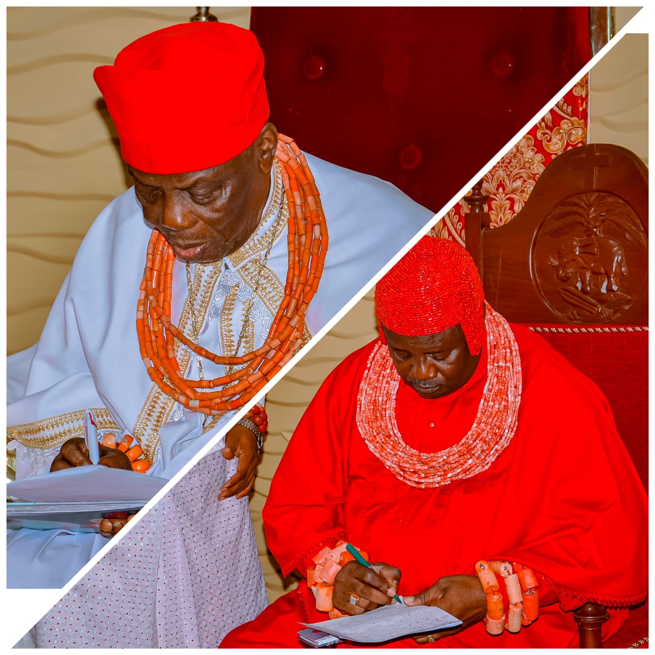 Exclusive photos from the Peace signing between Urhobo Traditional ...
