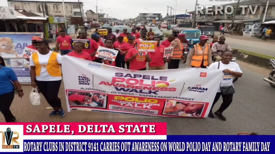 Rotary Clubs in District 9141 hold Polio Awareness Walk to Mark 2023 ...