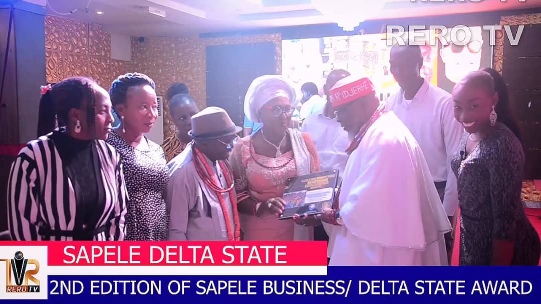 Chief Mrs Ofotokun, Hon Festus Pemu, Rero TV CEO all part of Awardees ...