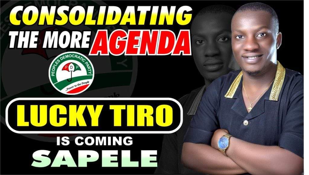 Sapele LGA Chairmanship : Lucky Tiro enters race, rolls out plans - RERO TV