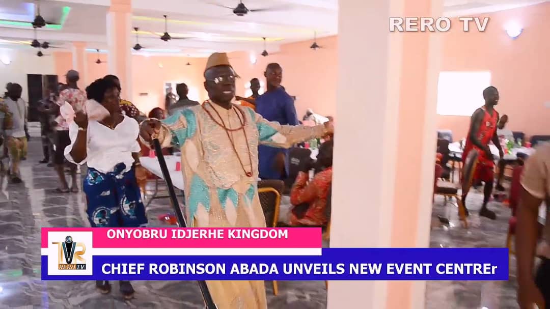 Chief Robinson Abada commissions new ultra Modern Event Center at ...