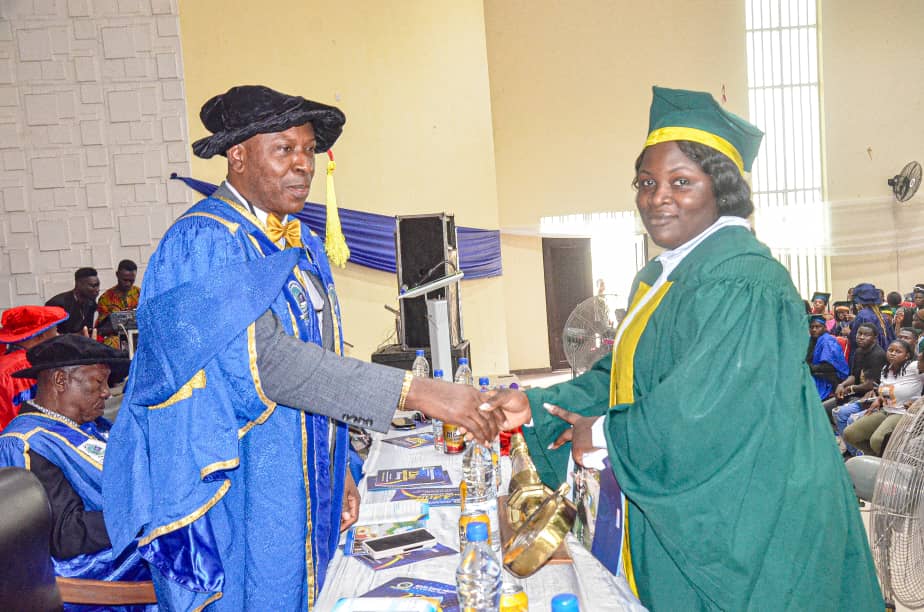 Delta State Polytechnic Otefe - Oghara holds Matriculation ceremony for ...