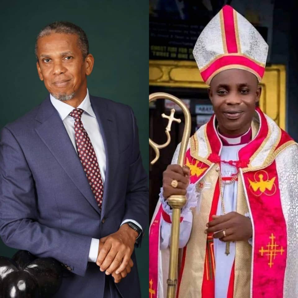 Bishop Majemite greets Senator Ede Dafinone @62 - RERO TV