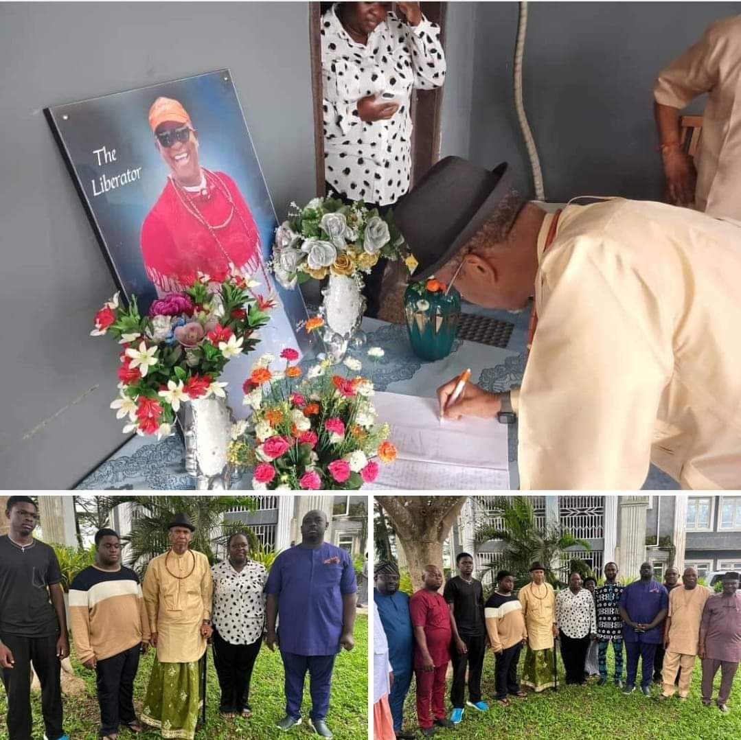 Dafinone Pays Condolence Visit to Late Chief Kenneth Gbagi's Family ...