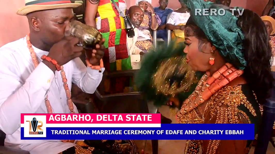 Agbarho, Delta State : Traditional marriage ceremony of Edafe and ...