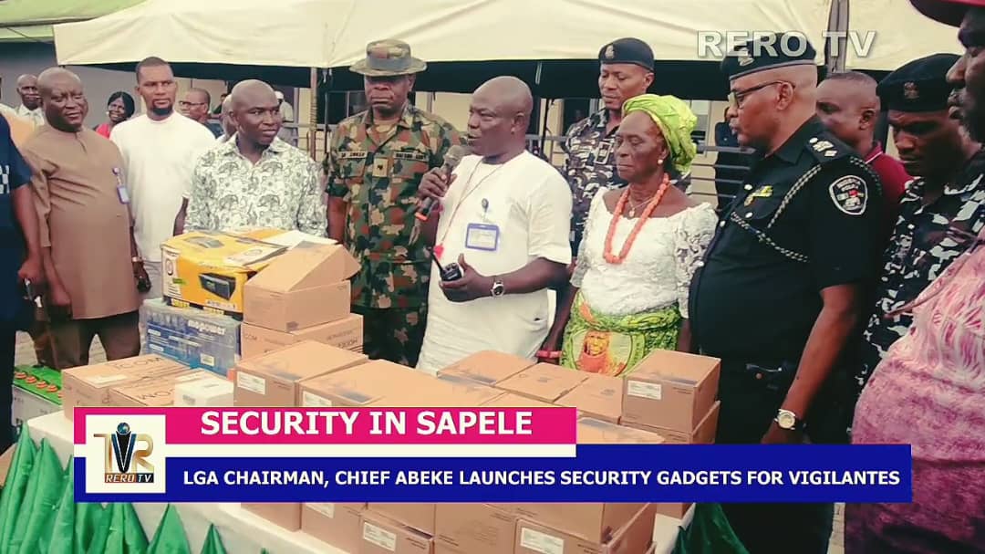 Kidnapping and Insecurity : Sapele LGA Chairman, Chief Abeke launches ...