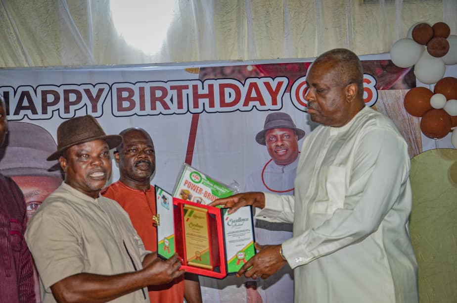 66th Birthday : Chief James Ibori receives award of Excellence as one ...
