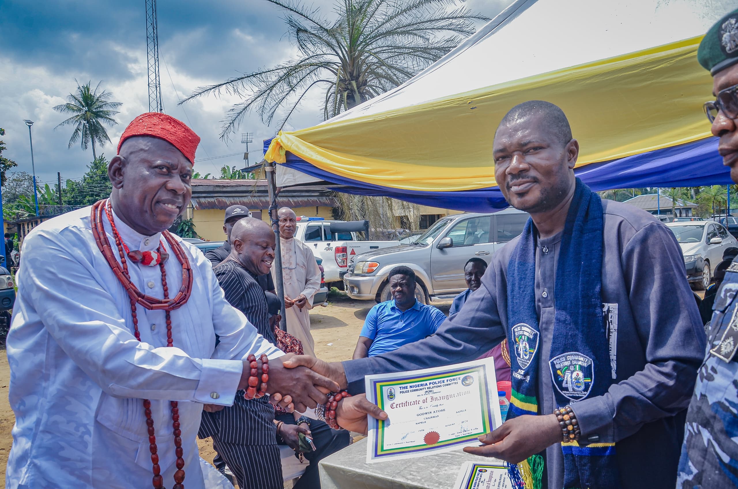 Former Sapele LGA Chairman, Chief Godwin Atose inaugurated as Chairman ...