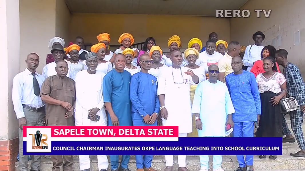 Sapele LGA Chairman inaugurates teaching of Okpe Language into Primary ...