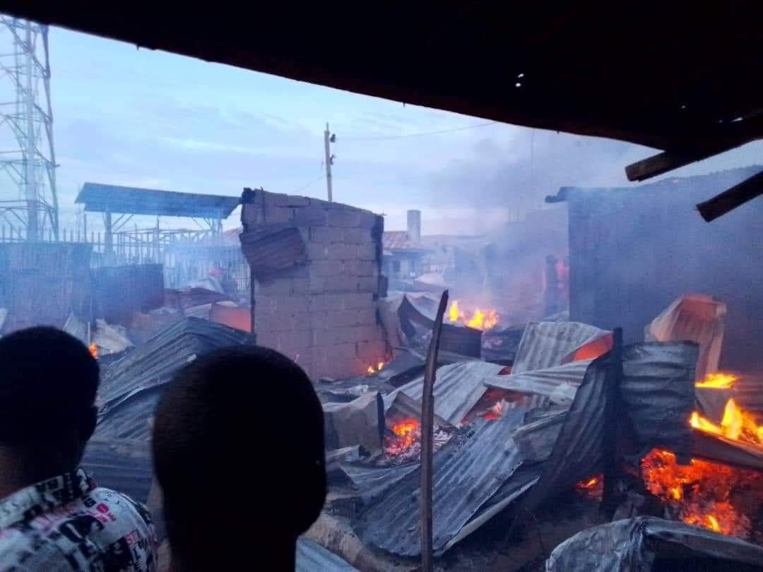 Fire Outbreak: Phone Accessories Dealer Commits Suicide - RERO TV