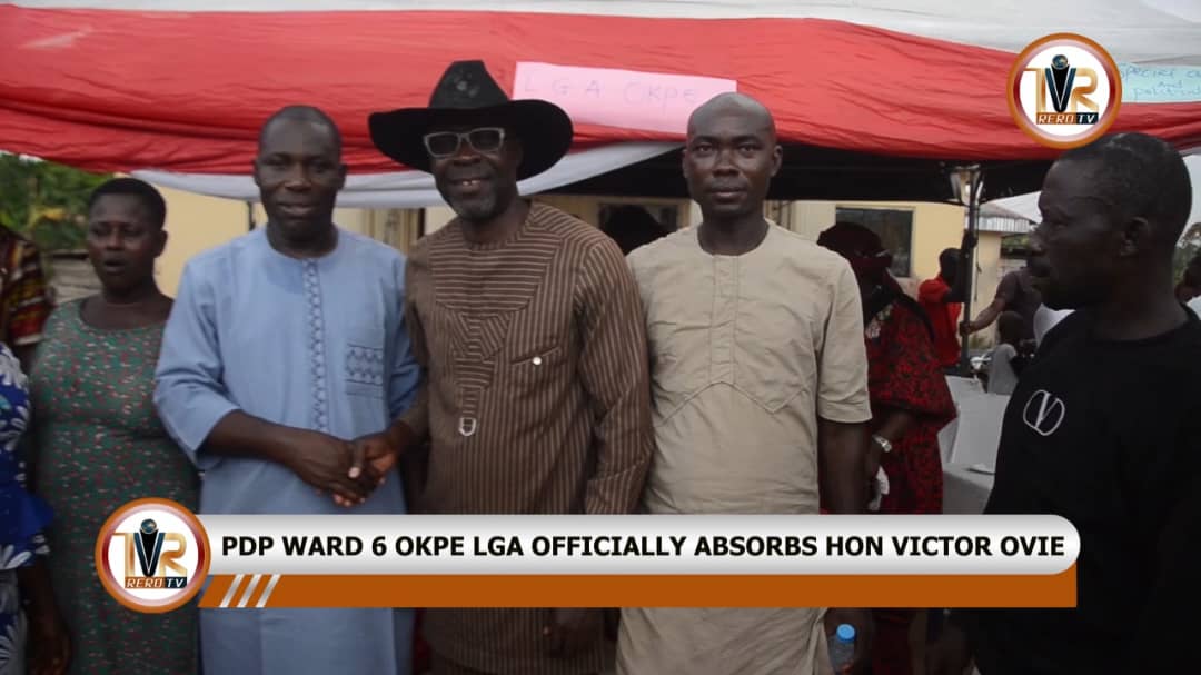 Okpe APC Chairmanship Aspirant, Hon Victor Ovie absorbed into PDP ward ...