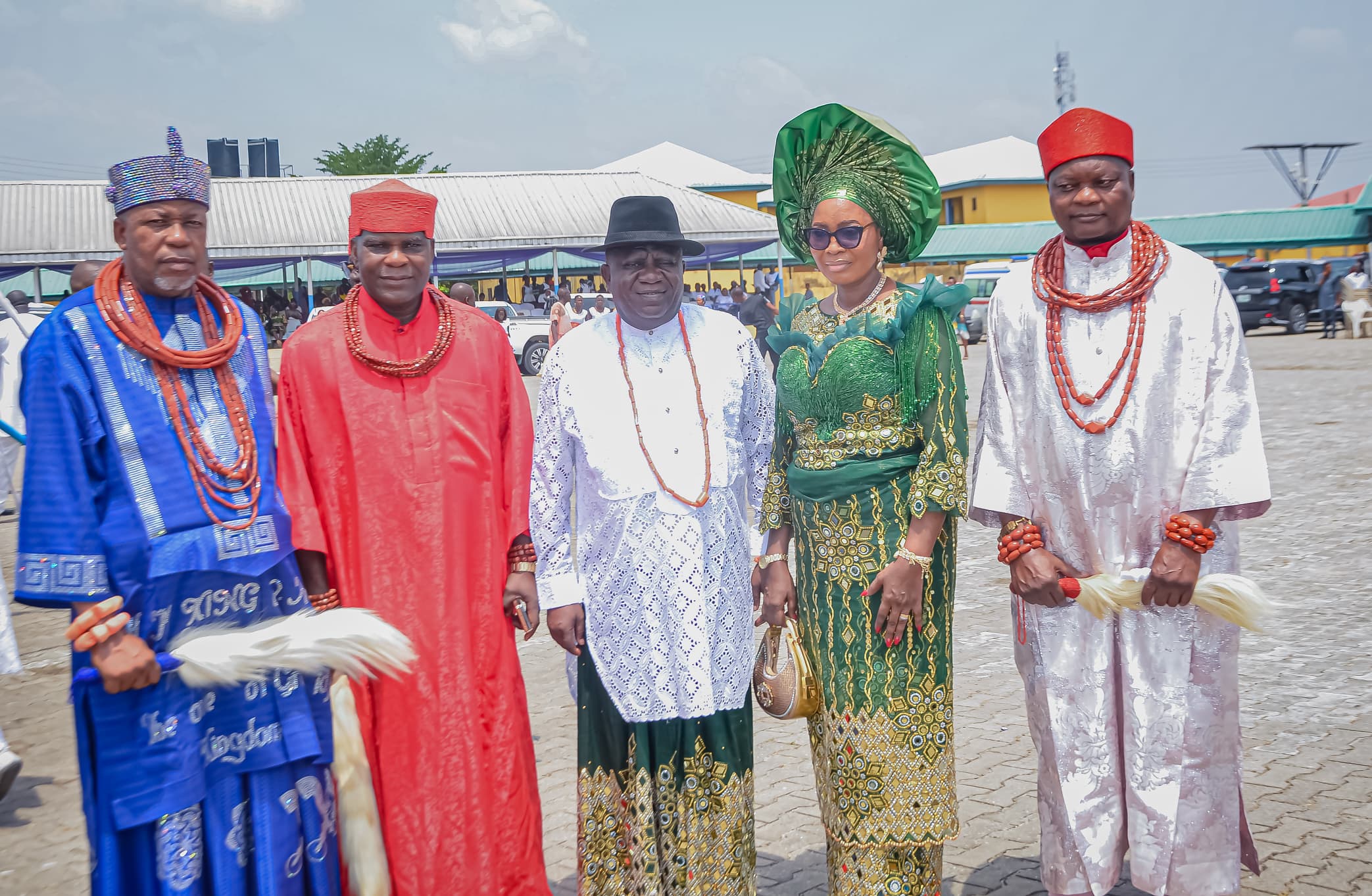 Abraka : Gov. Sheriff Oborevwori, Ovie Of Idjerhe Kingdom, top ...