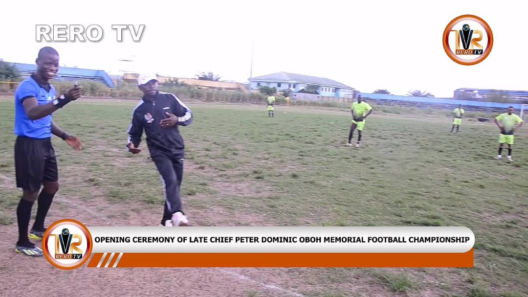 Oghara : Fans thrilled to a spectacle as Late Chief Peter Oboh Football ...