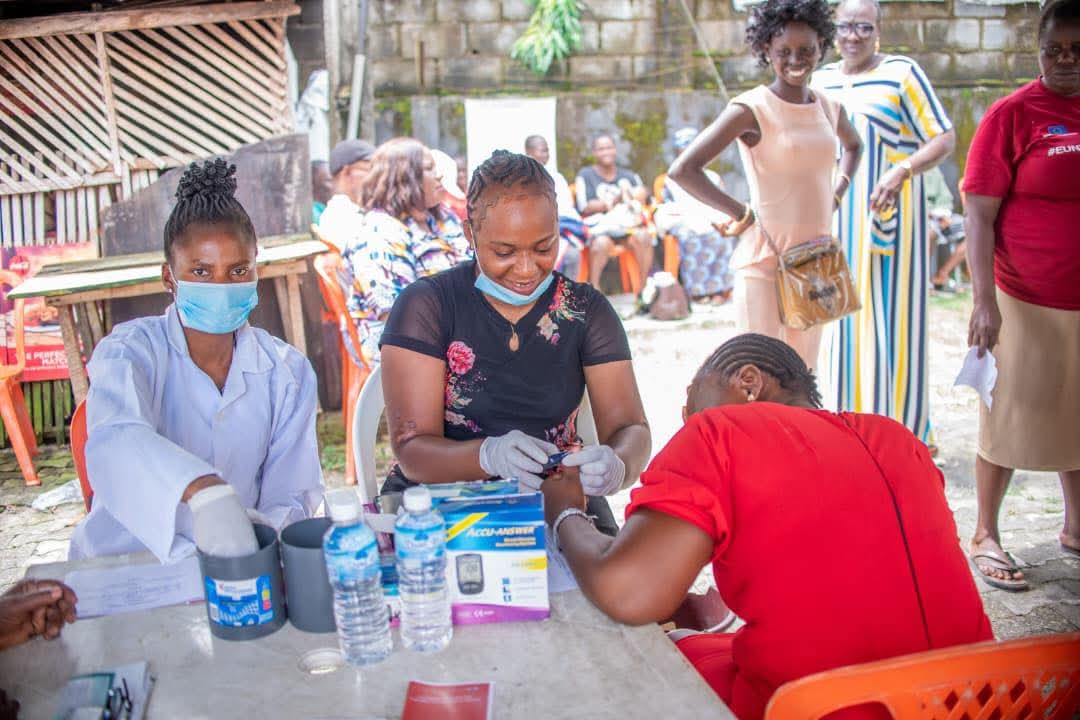Hundreds benefit as Senator Dafinone Takes Free Diabetes Outreach to ...
